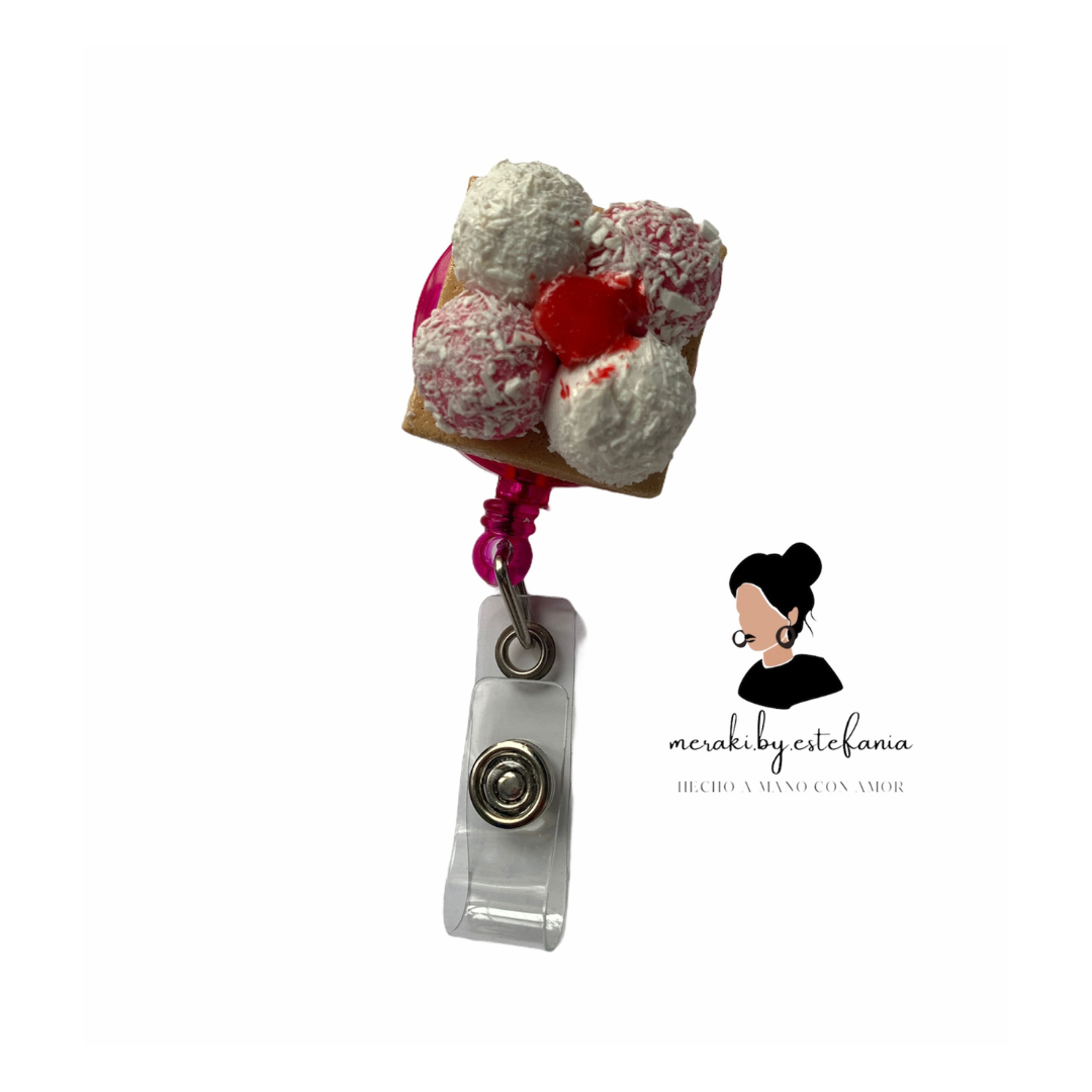 Sponch Galleta Badge Reels – Meraki By Estefania